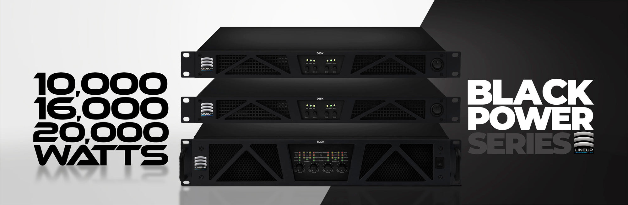 4 Channel 10000 Watts Class D Digital Power Amplifier D10K