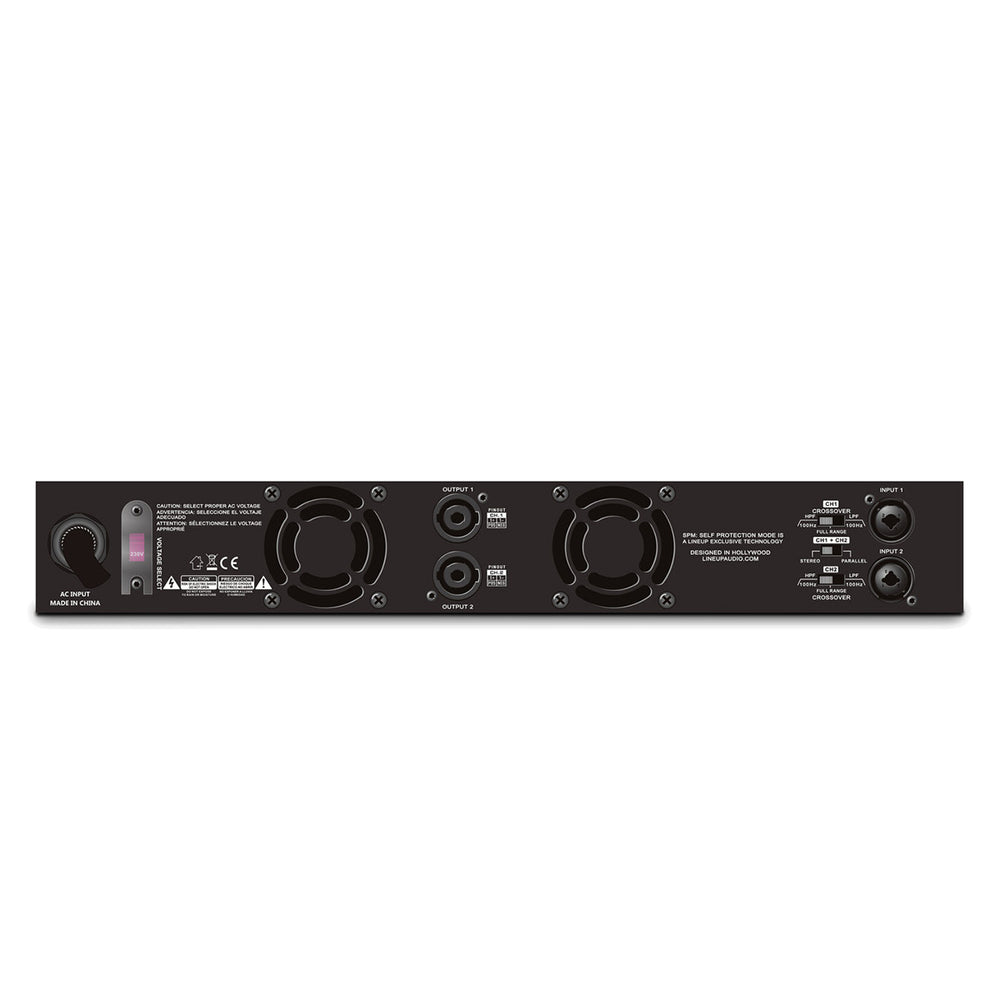 2 Channels 1600 Watts Class D Power Amplifier D1600.2